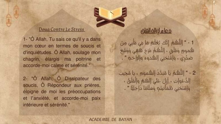 Doua Pour Examen / Invocation Pour Examen – Duaa Examen Islam - Académie Bayan
